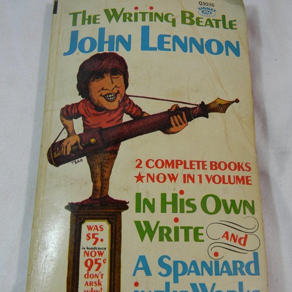 Other | The Writing Beatle By John Lennon Vintage 1st Printing 1967 ...